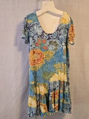 Jams World | Dresses | Jams World Hawaiian Resort Floral Tiered Dress ...